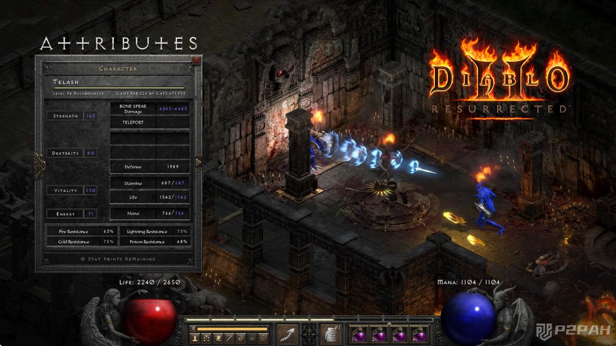 The Fury Druid in Diablo II: Resurrected